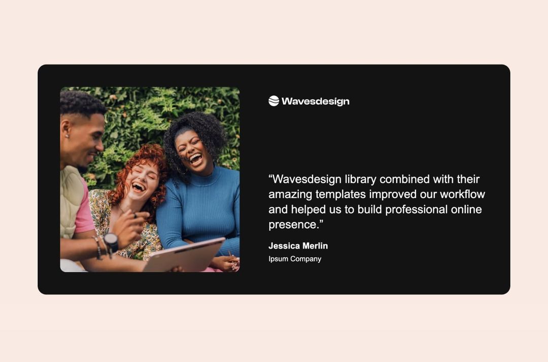 Waves Library | Webflow